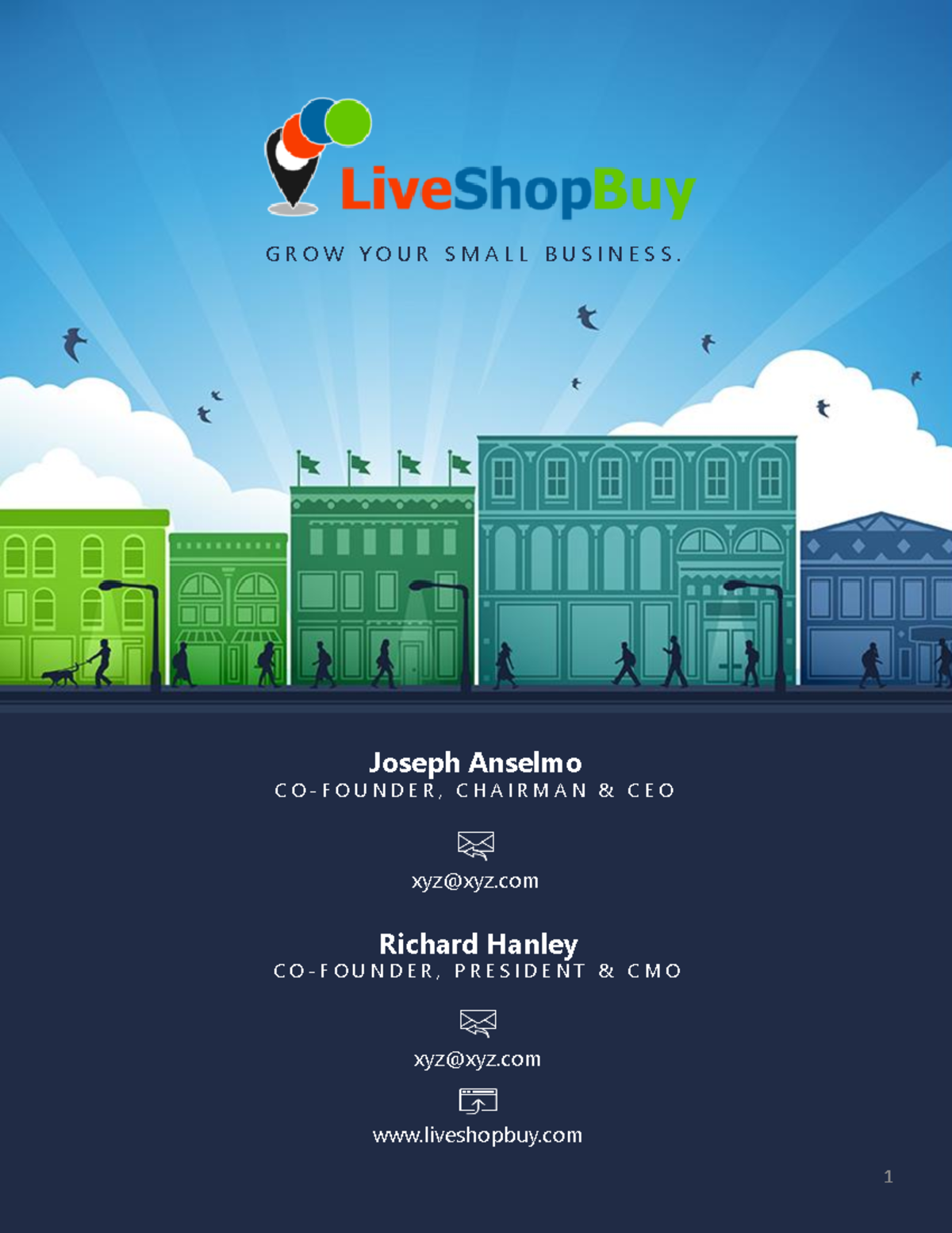 Live Shop Buy - Business Plan Sample - G R O W Y O U R S M A L L B U S ...