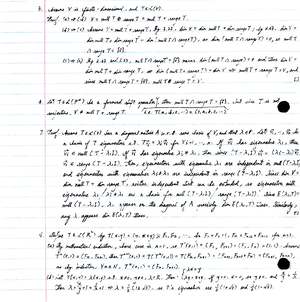 6A - Homework for Linear Algebra Done Right - PHSCS 602 - Studocu