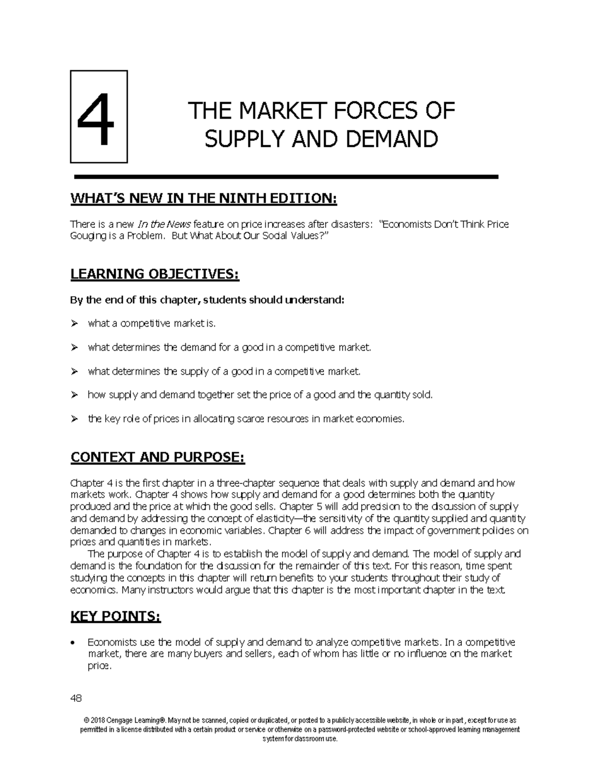 Economic chapter 4 International trade and gain - 48 © 2018 Cengage ...