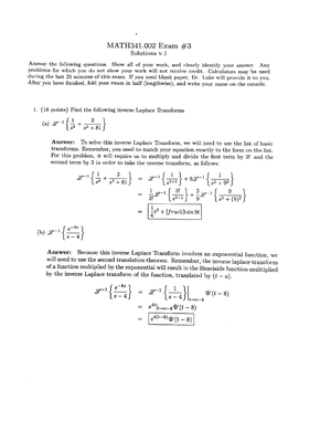 Math 341 formulas - MATH 341 - Studocu