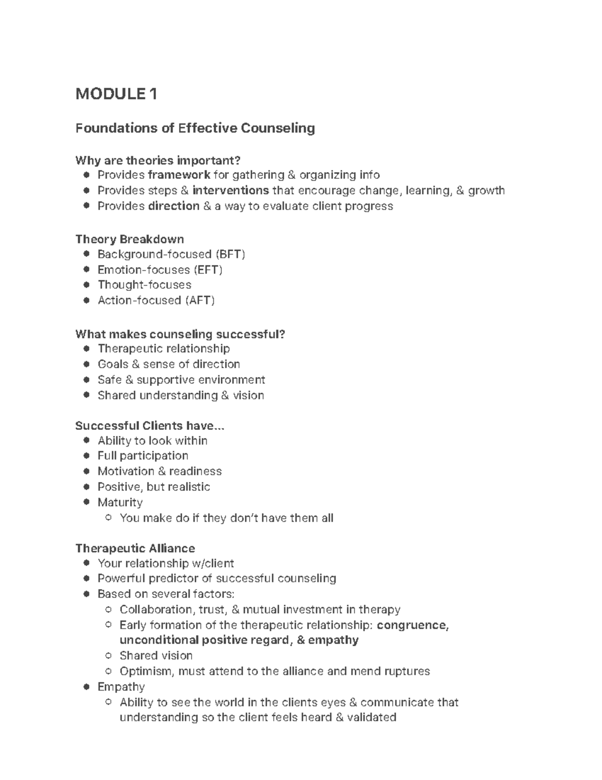 Foundations- Module 1 - MODULE 1 Foundations of - Studocu
