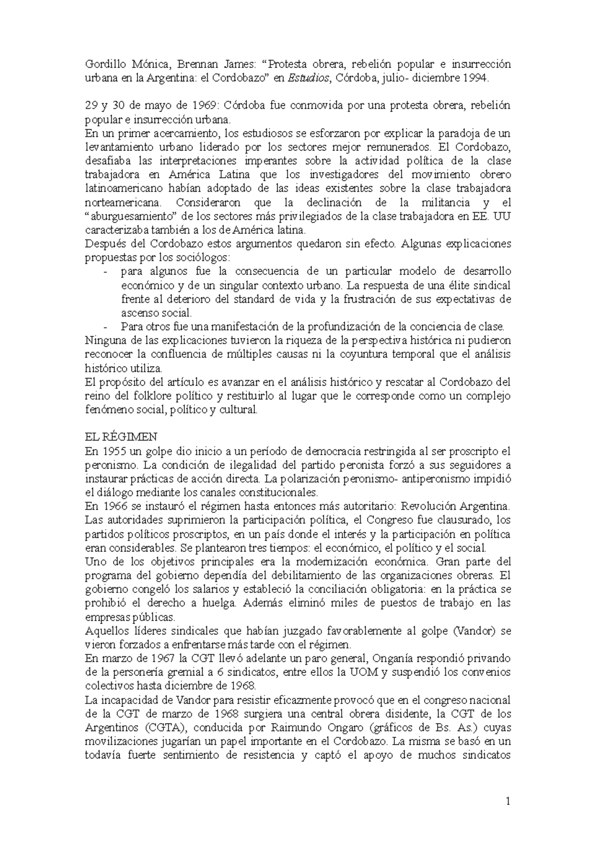 Gordillo Mónica Brennan James, resumen - Gordillo Brennan James: obrera ...