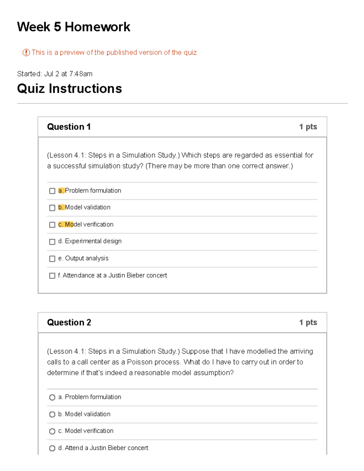 Week 5 Homework (Fall, Spring) - Week 5 Homework This is a preview of ...