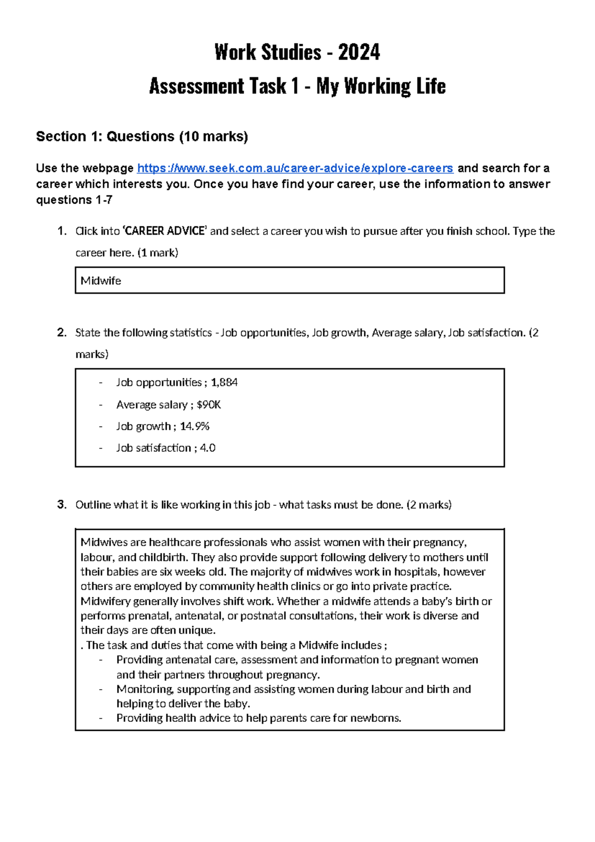 Work Studies Term1 Assessment 2024 - Work Studies - 2024 Assessment ...