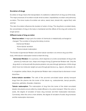 TP2 Part 2 - These are lecture notes for Topics In Pharmacy. This is ...