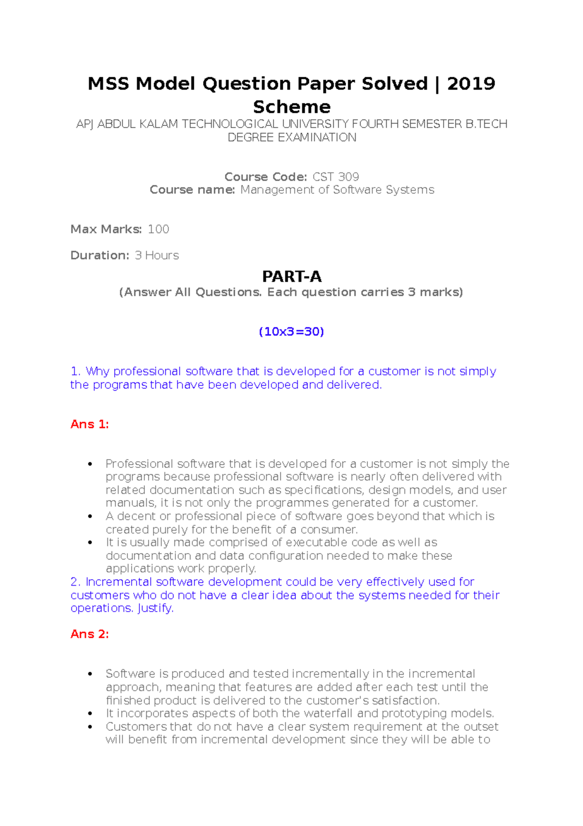 MSS MODEL QP SOLVED - MSS Model Question Paper Solved | 2019 Scheme APJ ...