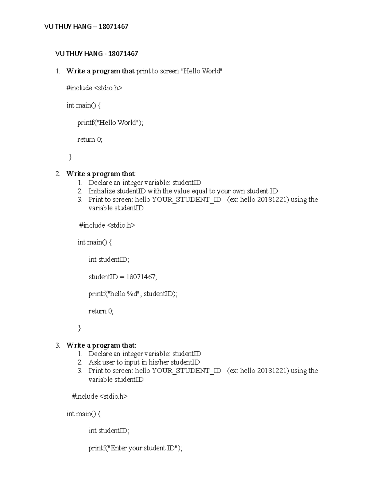 INS3055 QUIZ1 14:3 - Trong suốt quá trình học tập và hoàn thành báo cáo ...