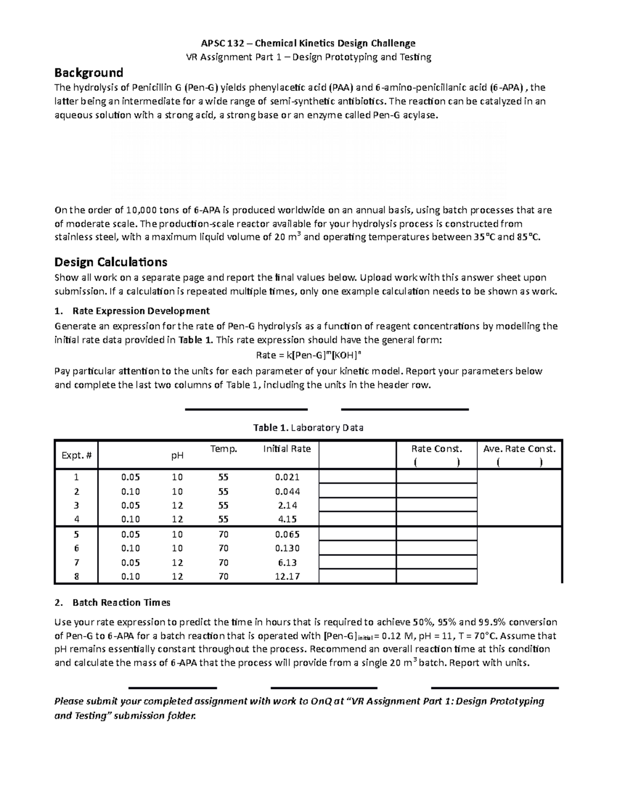 VR Assignment Part 1 – Design Prototyping and Testing - APSC 132 ...
