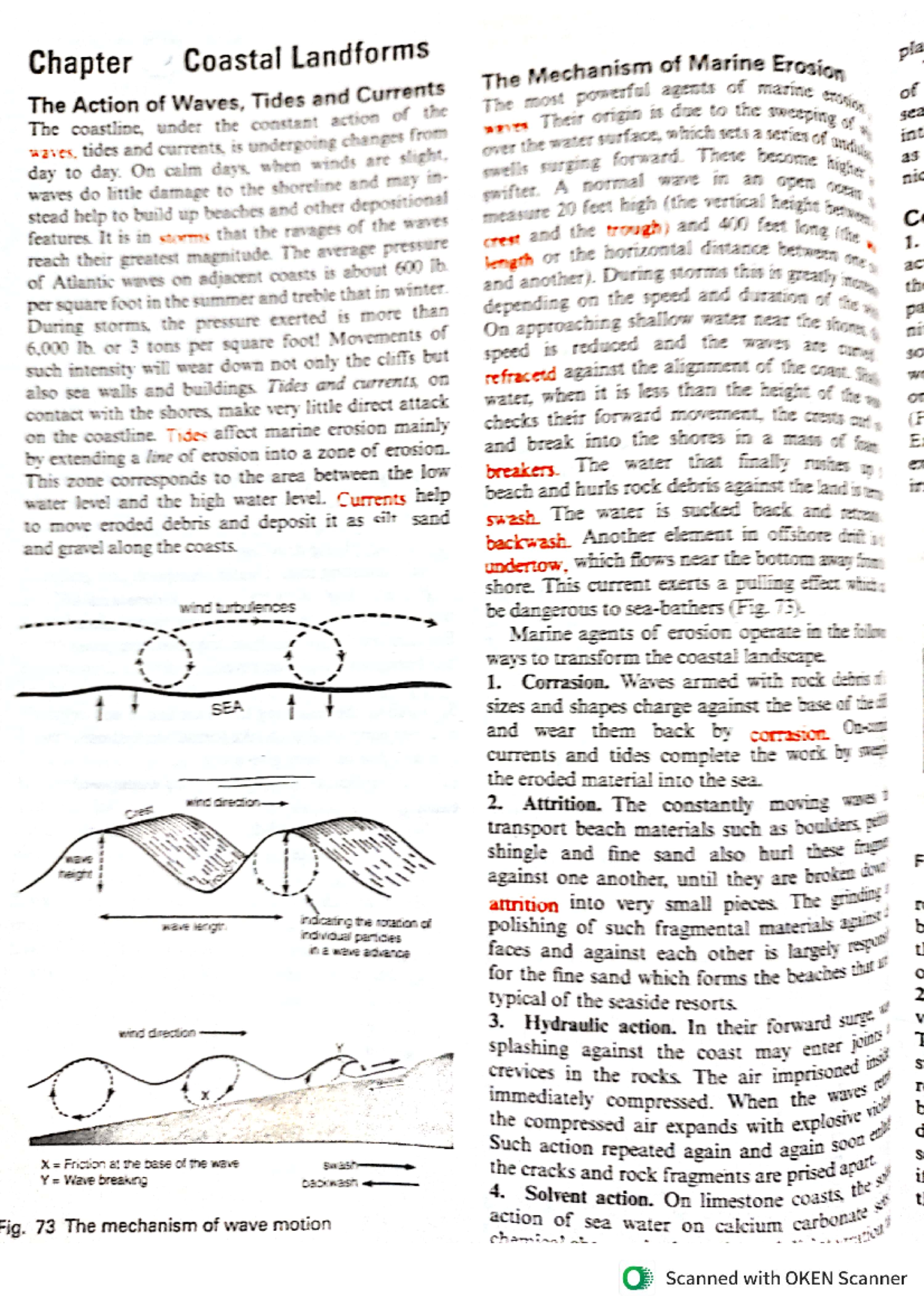 New Doc 12-18-2022 17 - the action of waves, Tide and current, the ...