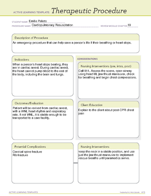 Nursing Priority Assessment Concept ATI Map - ACTIVE LEARNING TEMPLATES ...