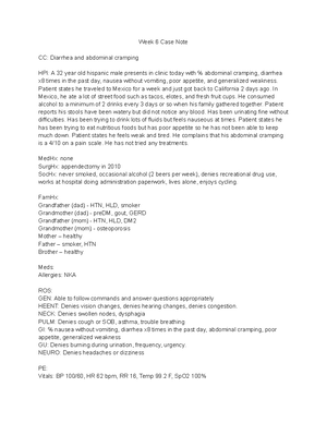 Week 9 Soap Note assignment - Week 9 Case Note CC: Right knee pain ...