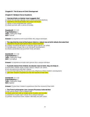 Chapter 02 Genetic Bases of Child Development - Chapter 02: Genetic ...