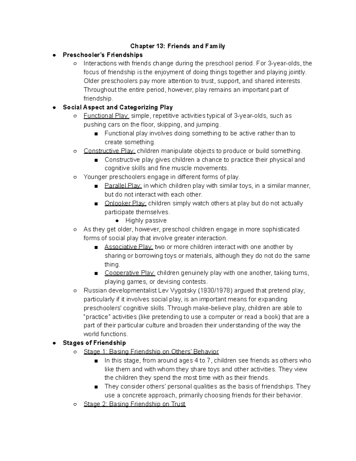 Chapter 13 Friends and Family - Chapter 13: Friends and Family ...