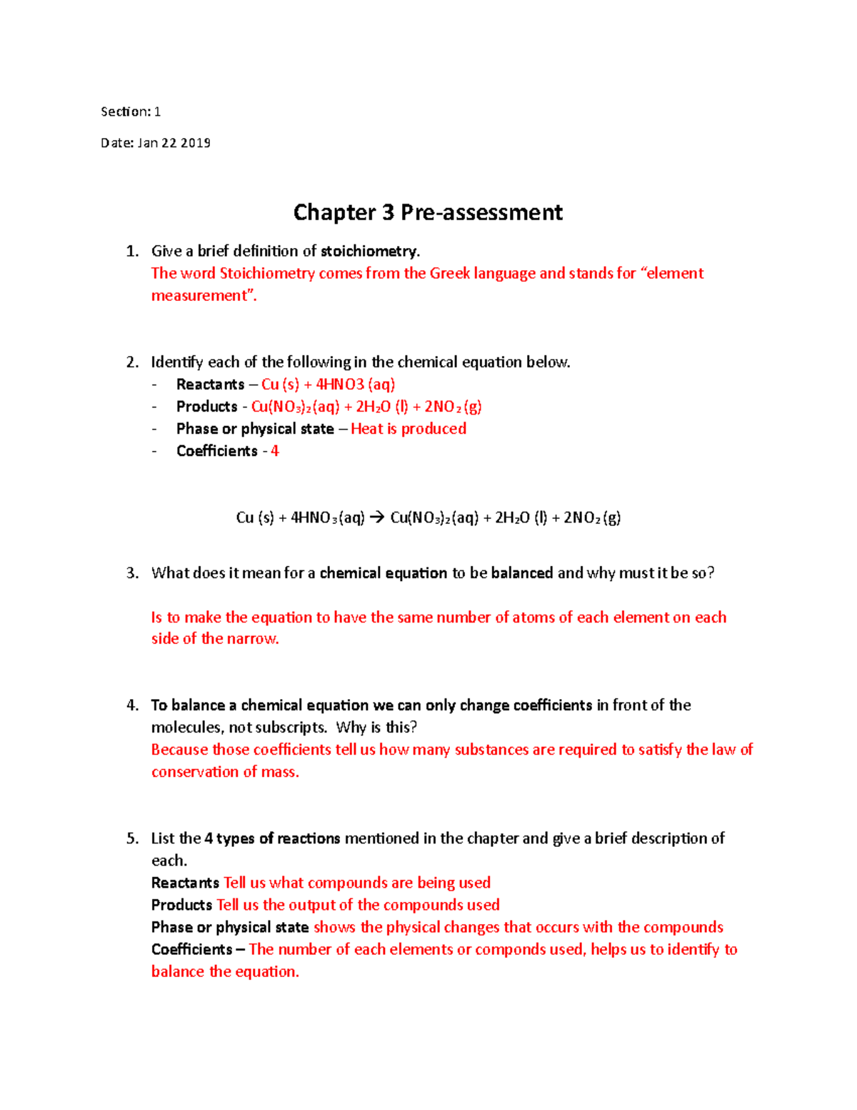 Chapter 3 Pre-assessment reading questions - CHEM105L - BYU-Idaho - Studocu