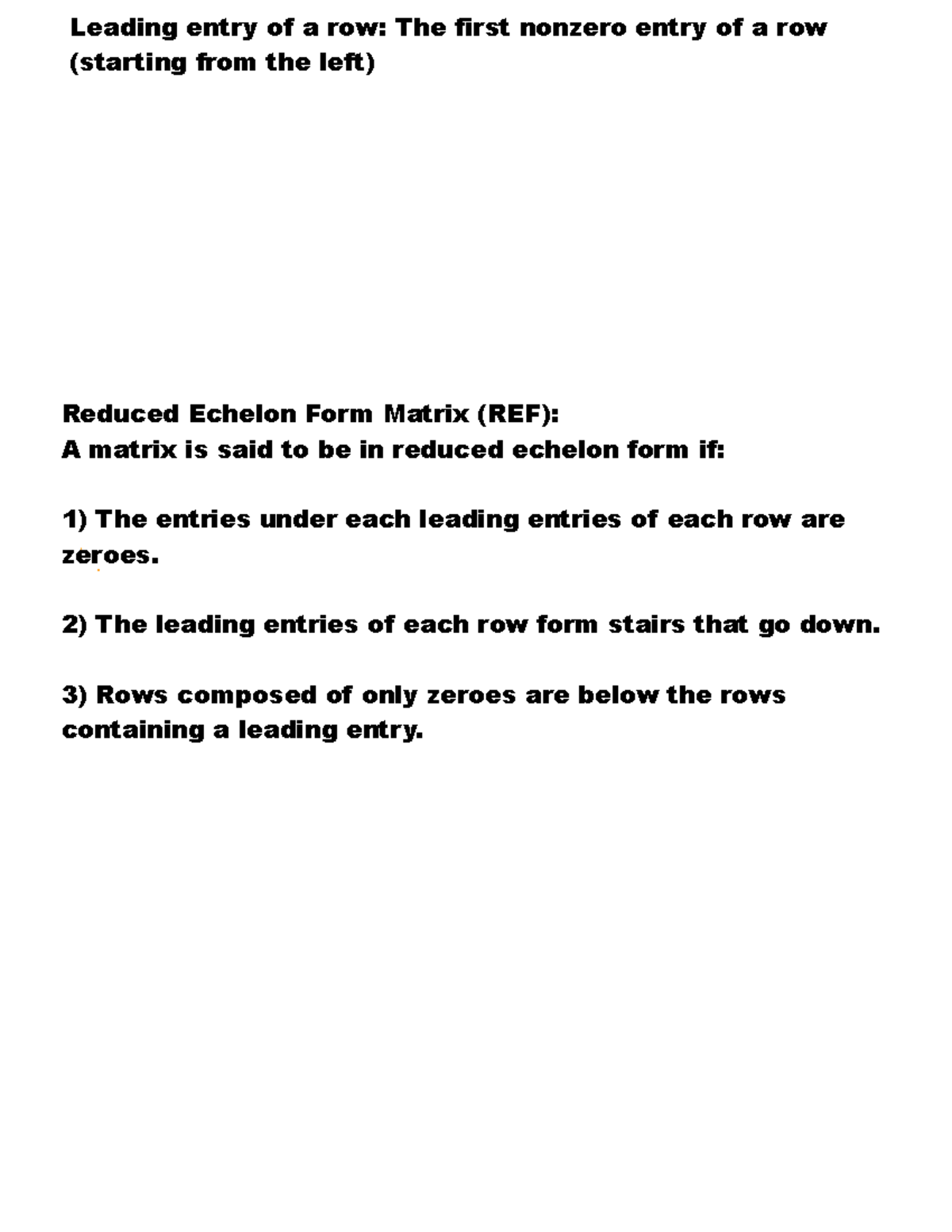 Class 11 Notes - MAT1322 - Studocu