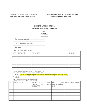 BỘ CÂU HỎI TRẮC NghiệM ÔN TẬP MÔN Tthcm - TRƢ N O ƢƠN MỞ ẦU ĐỐ Ợ , Ơ Á Ê U À Ĩ C T NG H CHÍ ...