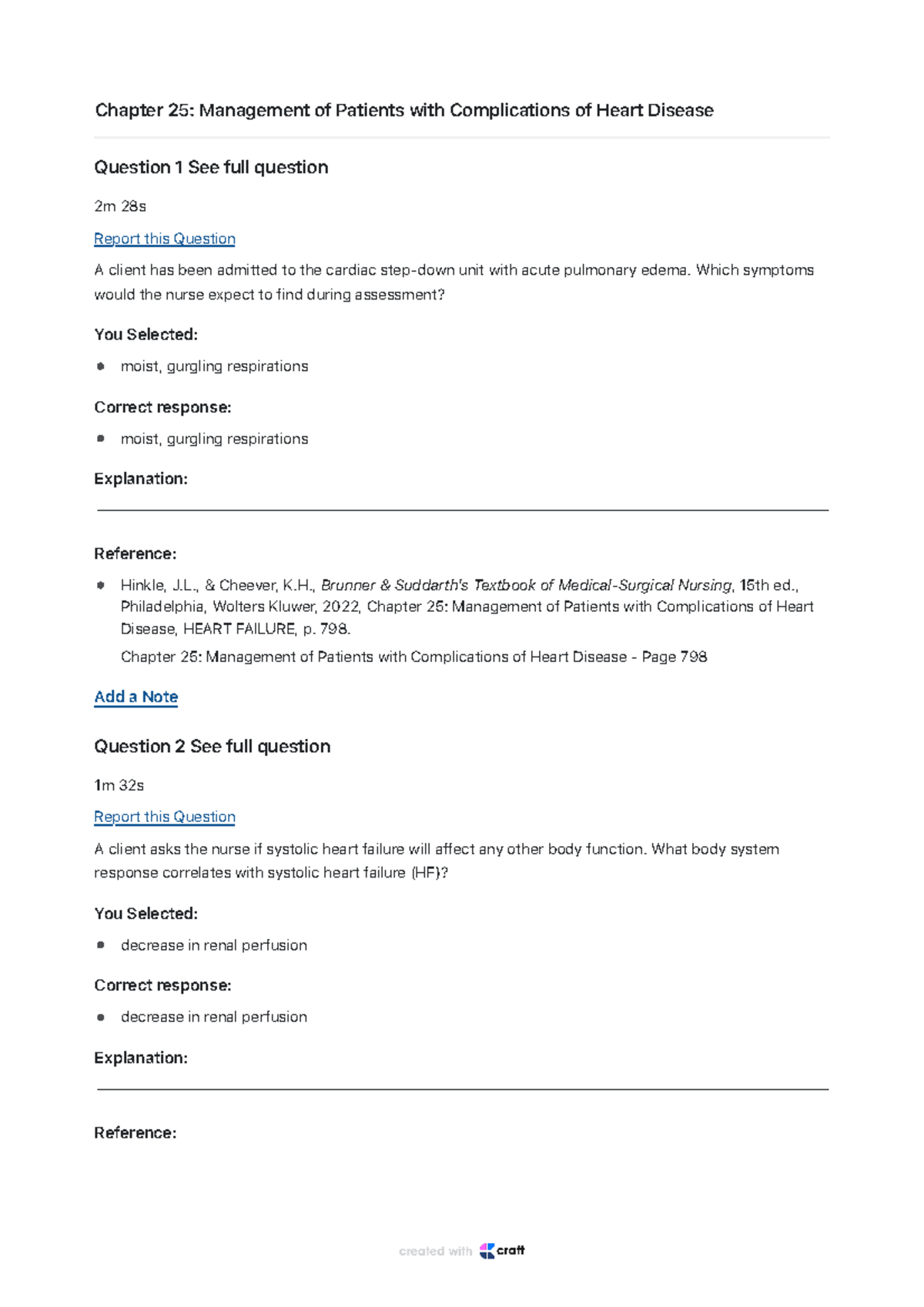 Chapter 25: Management of Patients with Complications of Heart Disease ...