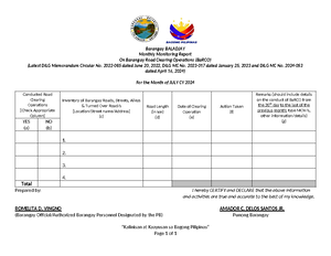 Executive Order No. 1 - HAPAG - Executive Order No. ________ Republic ...