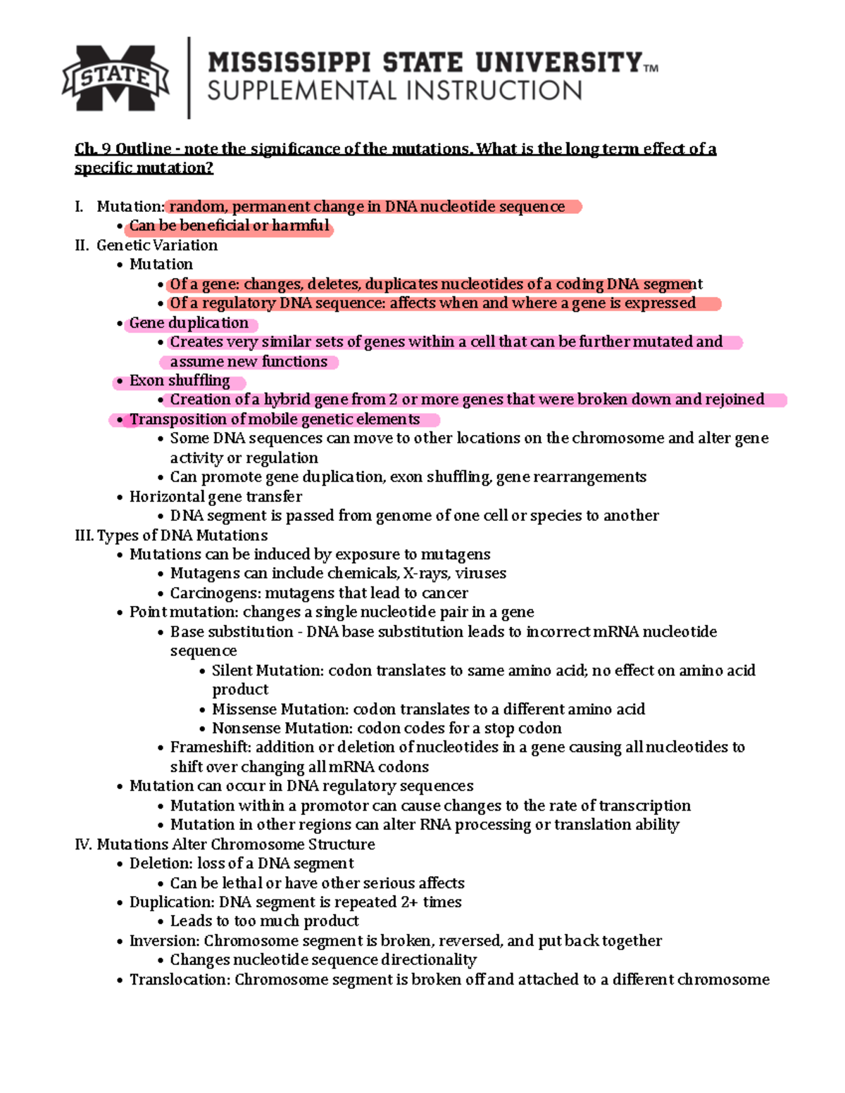 Exam3Outlines - Exam 3 Evan Kaplan - Ch. 9 Outline - note the ...