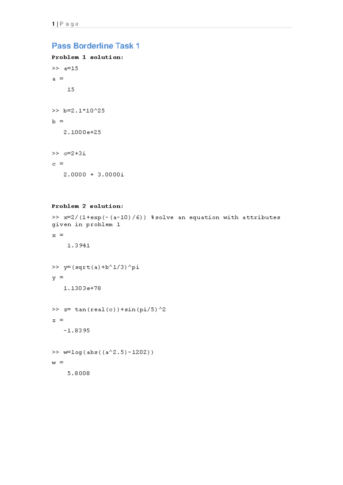 Digital and Data Systems - Pass Borderline Task 1 Problem 1 solution ...