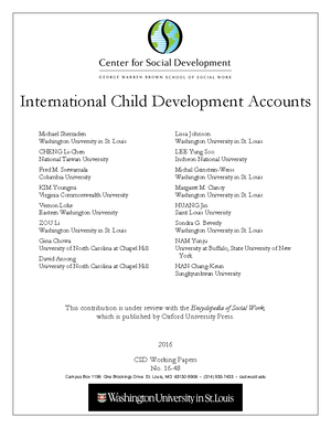 Effects of Racism on Child Development A - Posted with permission from ...