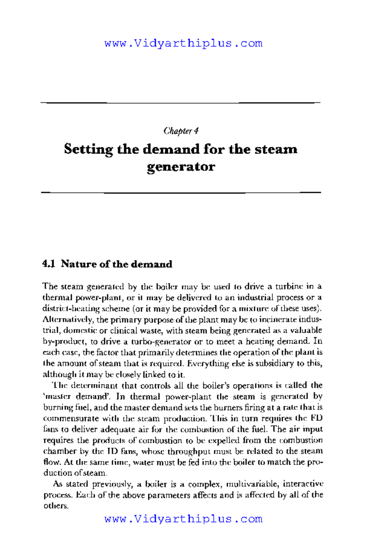 Power plant instrumentation lectural notes - ####### Chapter 4 Setting ...
