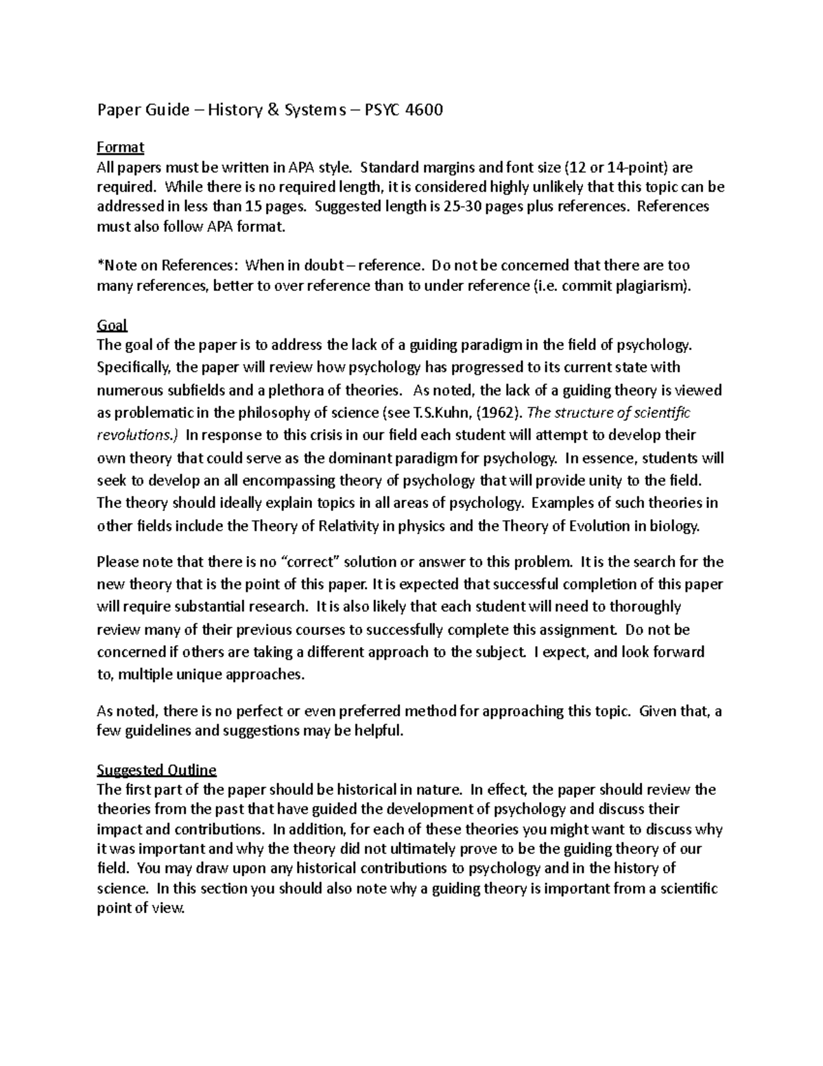 Final Paradigm Paper Guide-History & Systems - Paper Guide – History ...