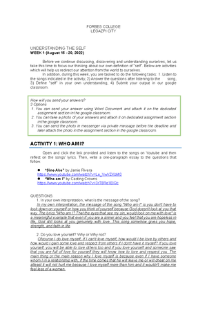 UCSP Unit 3 FInal - UCSP - UNIT 3: Defining Culture and Society: The ...