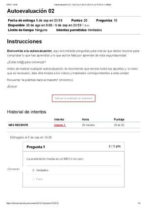 Autoevaluación 2 Problemas Y Desafios EN EL PERU Actual (10661) - Autoevaluación 2 Fecha de ...