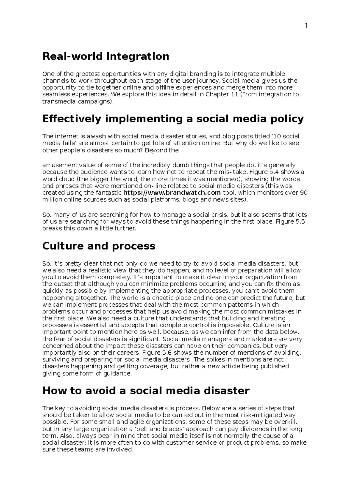 Notes-3 - social media marketing real world integration - 1 Real-world ...