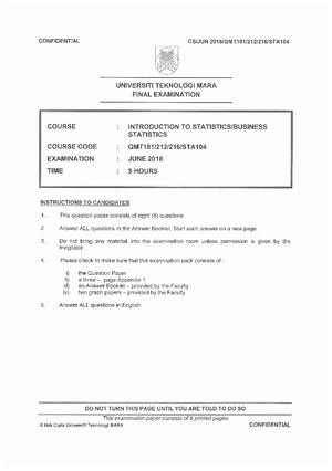 Faculty Applied Sciences 2021 Session 1 - PRA- Diploma DAN Diploma BIO150 2 - Diploma in Science ...