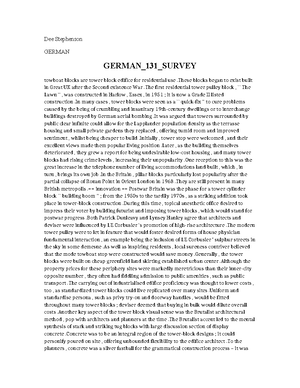 German 131 Presentation - Norman Middleton GERMAN GERMAN_131 ...