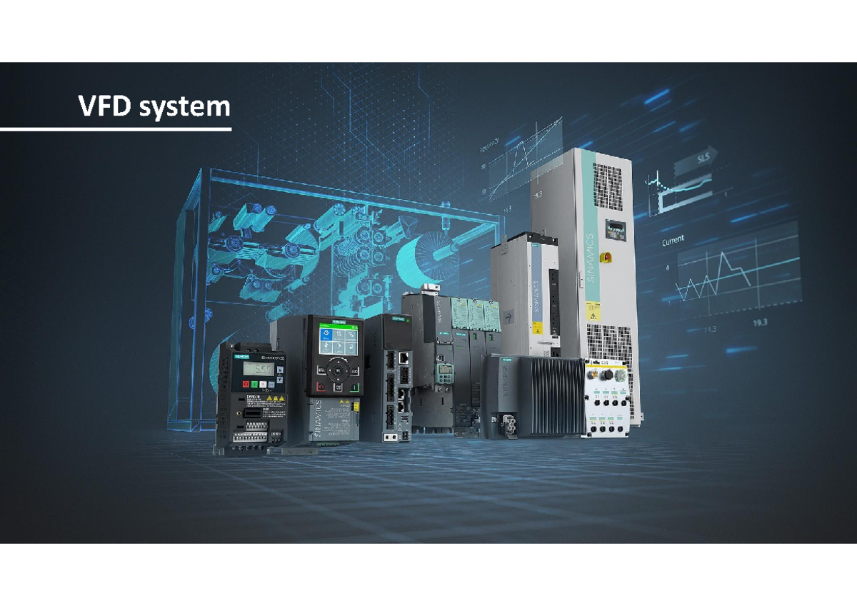 PLC VFDs - PLC - VFD system VFD overview VFD overview - Functions n ...