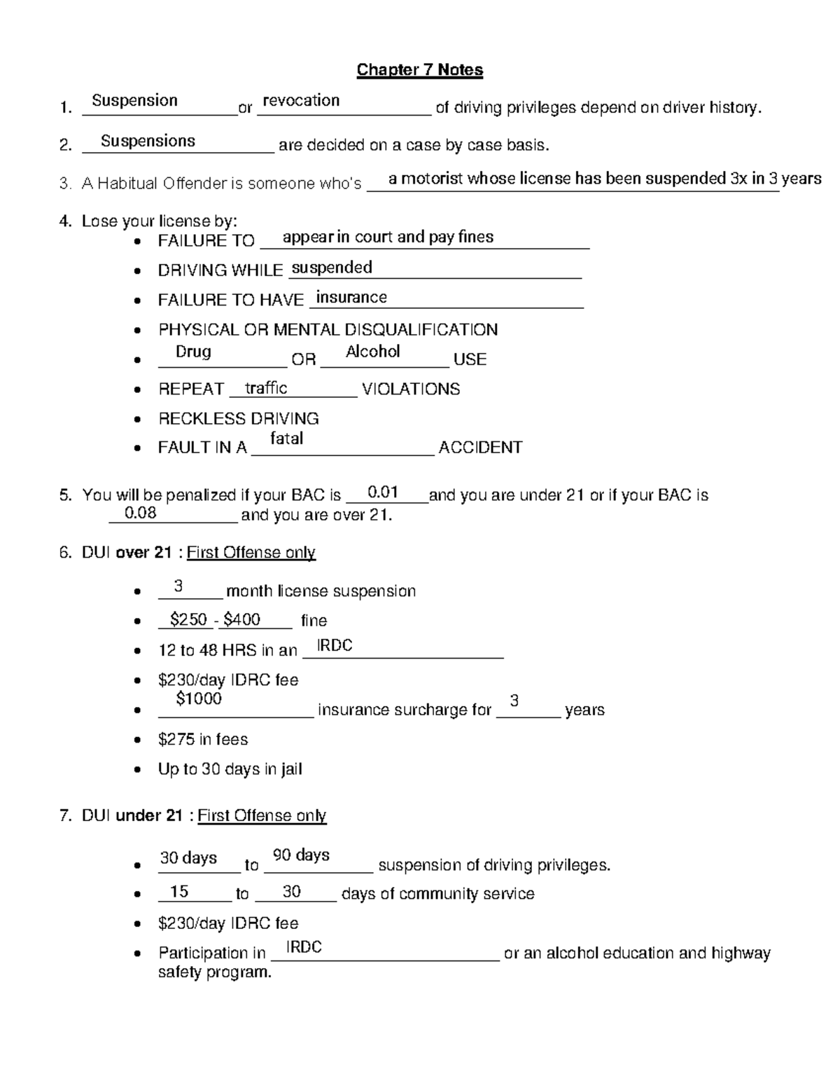 Ch 7 Notes - wefwefwef - Chapter 7 Notes _________________or ...
