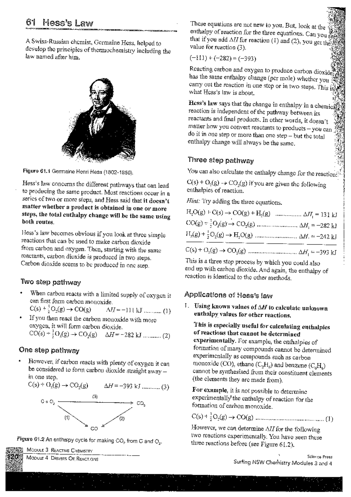 Enthalpy and Hess's law Worksheets - Studocu