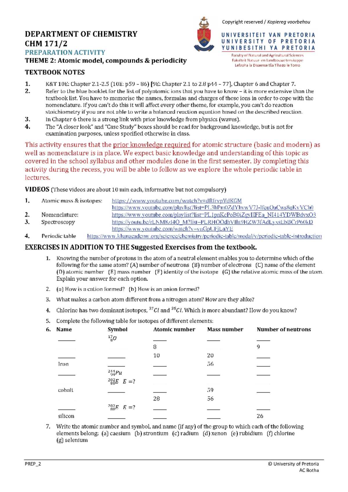 PREP 2 Atoms Nomenclature Periodicity (3 files merged) - Copyright ...