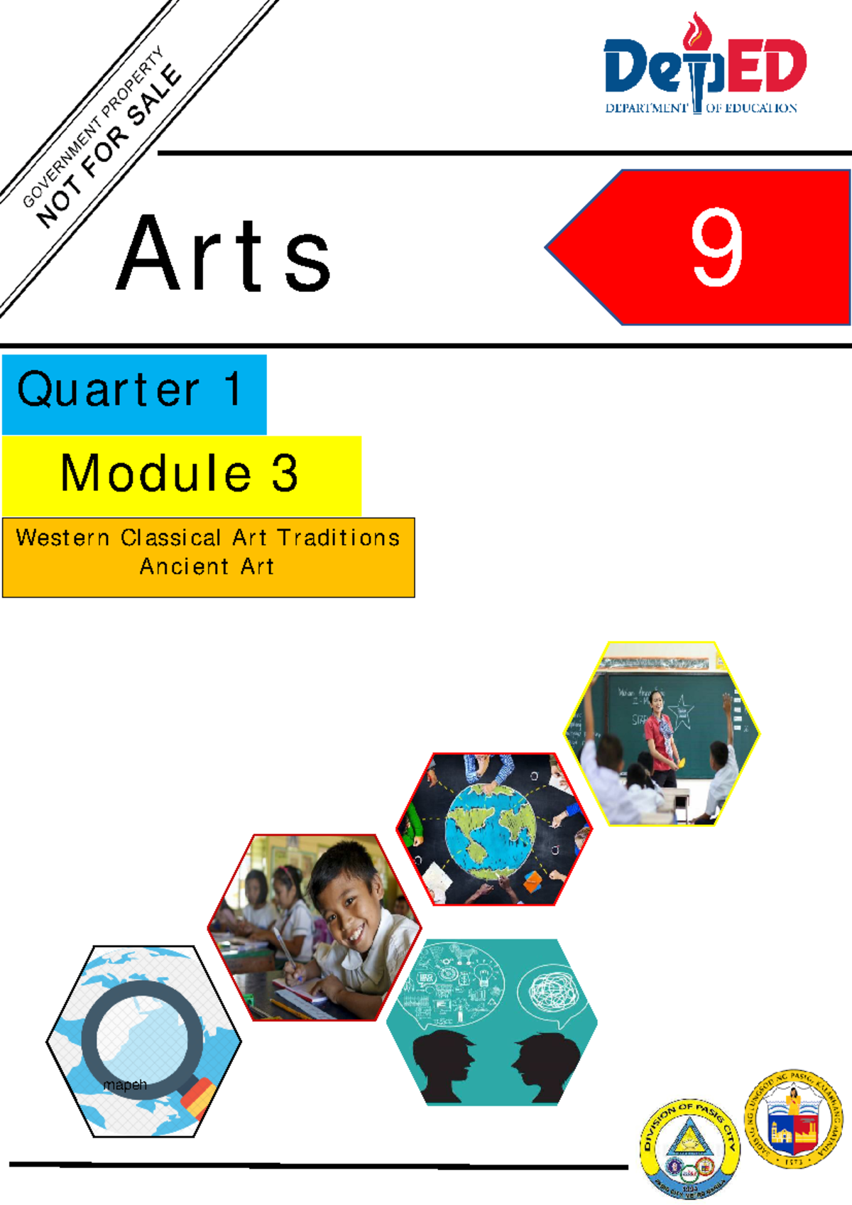 ARTS 9 - Q1 - M3 - arts - mapeh Arts 9 Quarter 1 Module 3 Western ...