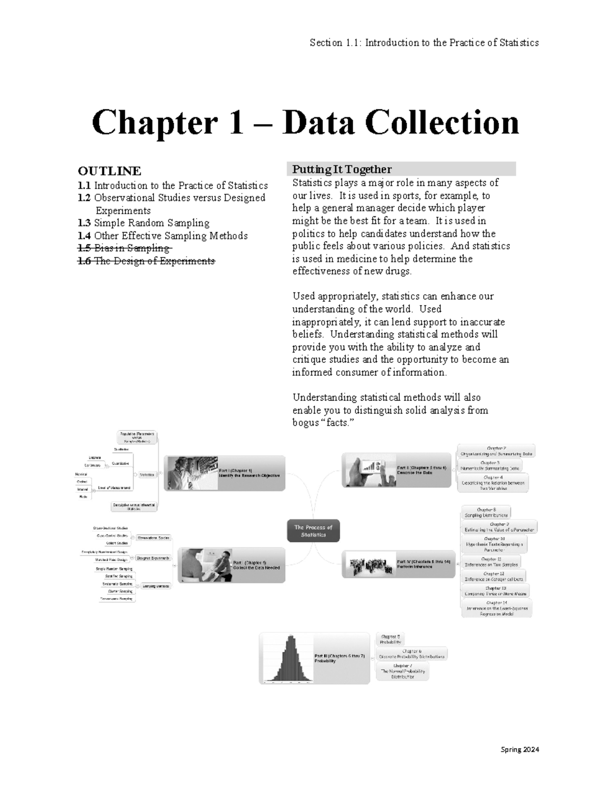 Chapter 1 (Intro and 1.1) GLN - Chapter 1 – Data Collection OUTLINE 1 Introduction to the ...