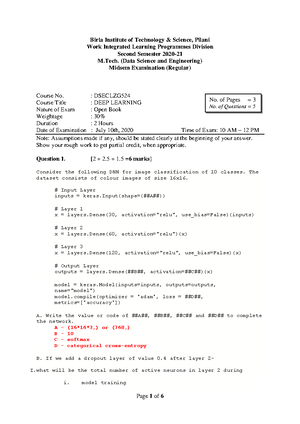 Machine Learning - question paper solved ML - CHATPER 1 Q1 a ) MACHINE ...