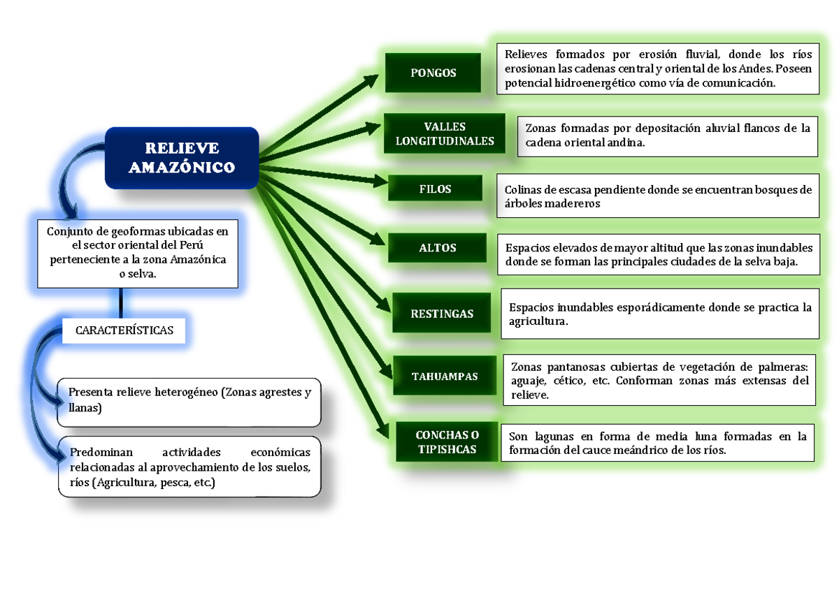 Relieve Amazónico - Lecture notes GEOGRAFIA - LAWS152 - Studocu