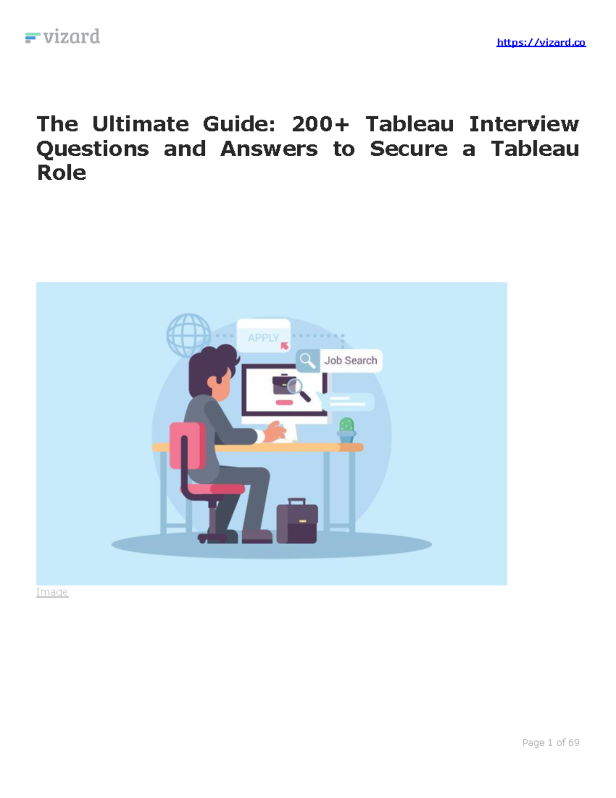 Tableau Interview Questions - The Ultimate Guide: 200+ Tableau Interview Questions and Answers ...