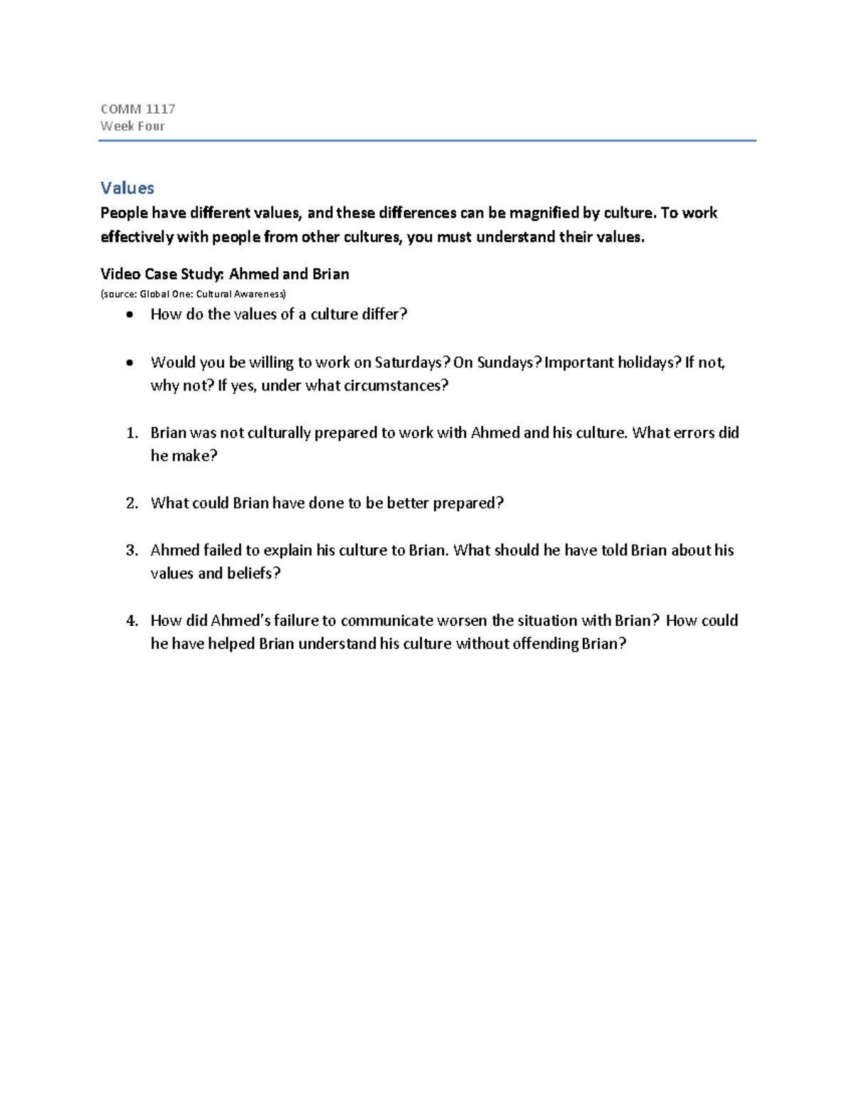 Week 4 W2019 student handouts - COMM 1117 - BCIT - Studocu