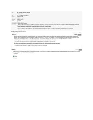 PEBC EE Sample Questions - Sample Questions Pharmacist Evaluating ...