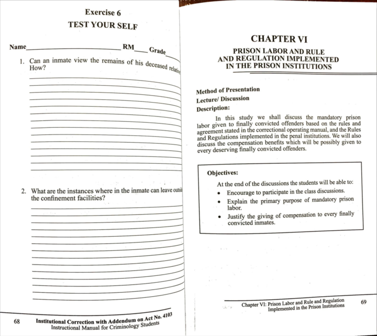 CA1- Chapter-6-10 - No copyright infringement intended. The content of the book used belongs to ...