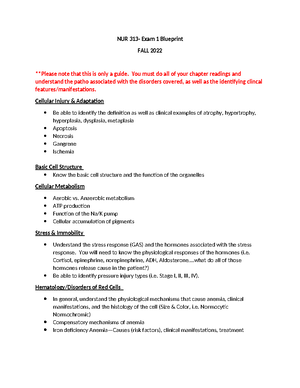 Intro Exam 1 Study Guide - Intro Exam 1 Study Guide CHAPTER 4 Purpose ...