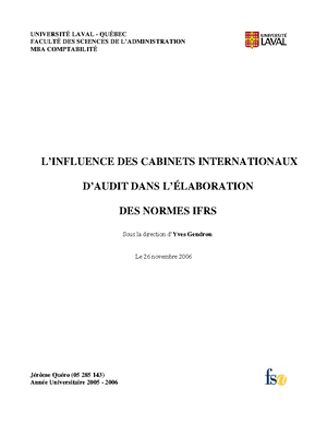411806656 Audit de Remuneration - RAPPORT L’Audi t des Rémunération s Réalisé par : Encadré par ...