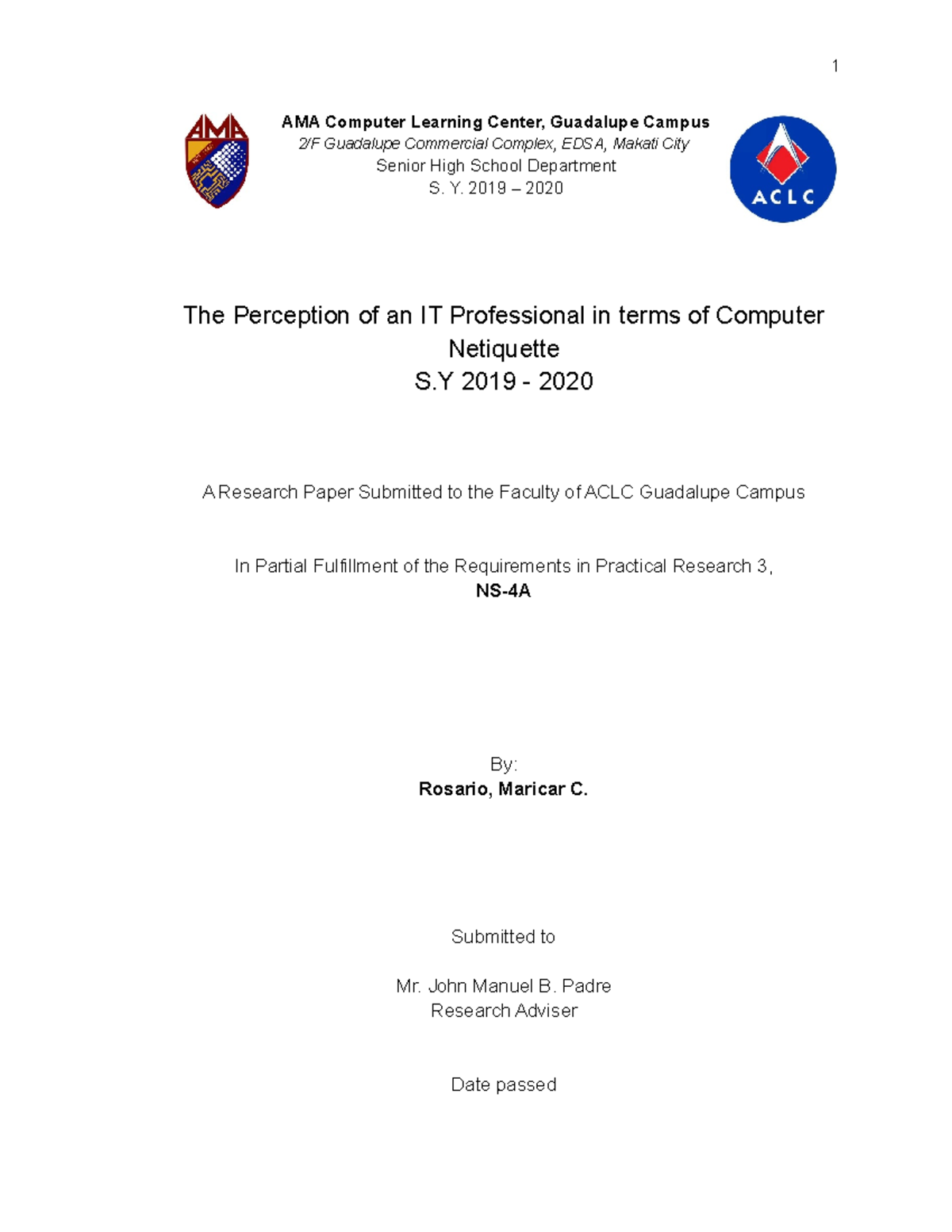 Research-CARL - another one - AMA Computer Learning Center, Guadalupe ...