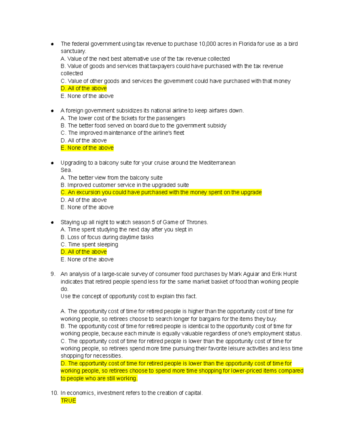 Eco 211 Macroeconomics Assignment 1 (chapters 1,2,3) page 4 - The ...