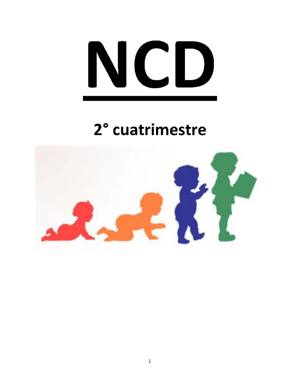 NCD 2do cuatri - AAAAAAAAAA - NCD 2° cuatrimestre Núcleo 8 : Desarrollo y organización de la ...