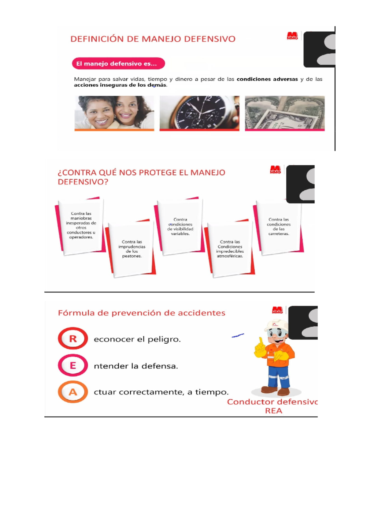 Manejo - DEFINICIÓN DE MANEJO DEFENSIVO MMG El manejo defensivo es ...
